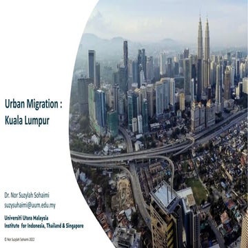 Introduction of Urbanisation Concept | PDF
