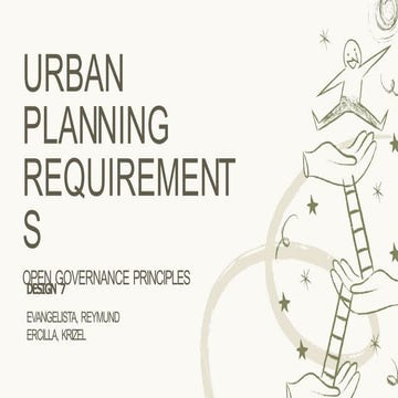 Urban planning Requirements IN ARCHITECTURE .pptx