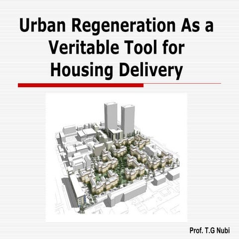 Urban Regeneration | PPT