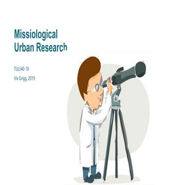 540-9 Urban Missiological Research | PPTX