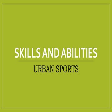 URBAN SPORTS.pptx