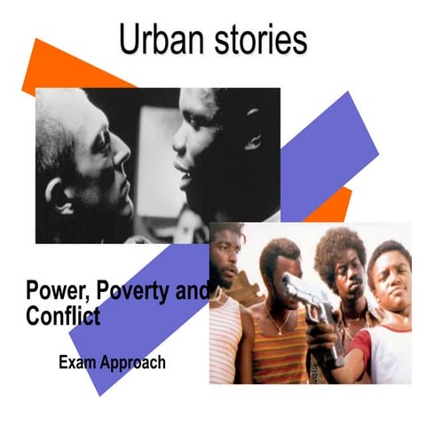 Urban stories exam approach | PPTX