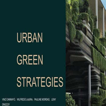 URBAN STRATEGIES IN ARCHITECTURE 4A .pptx