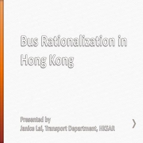 Bus Service Problems | PPTX