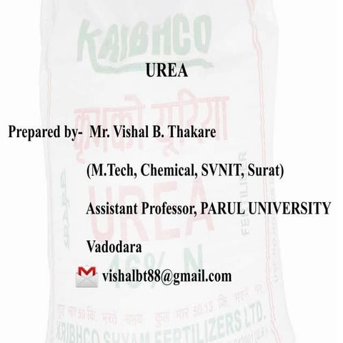 Urea | PPTX