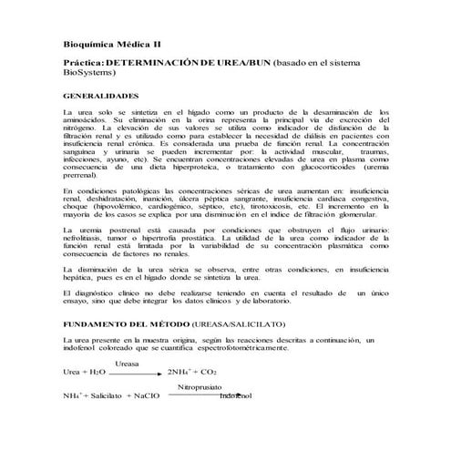 Urea (spinreact) | PDF