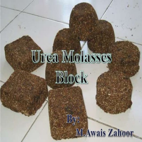 Urea molasses block | PPTX