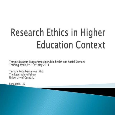 Research Ethics | PPT