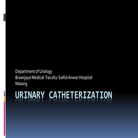Foleys catheter | PPTX