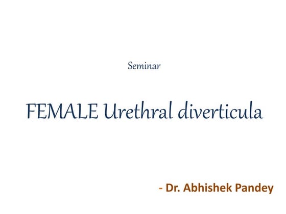 Ureteroscopic lithotripsy (URSL) | PPTX