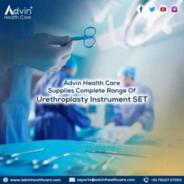 Urethroplasty Instrument SET | PPTX