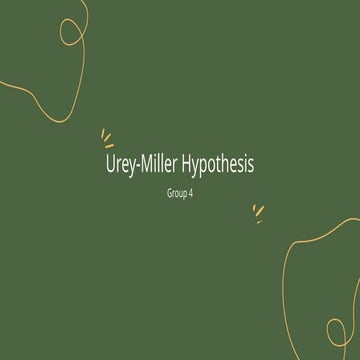urey-miller exp..pptxkkkkkkkkkkkkkkkkkkk | PPT
