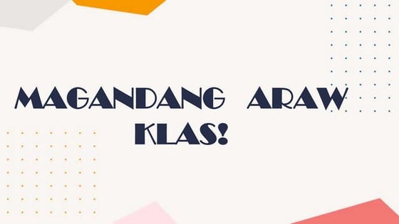 Ang manggagawang pilipino | PPT