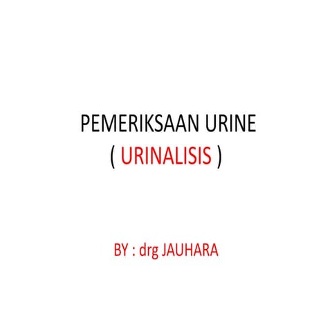Isi atlas sedimen urin | PPTX