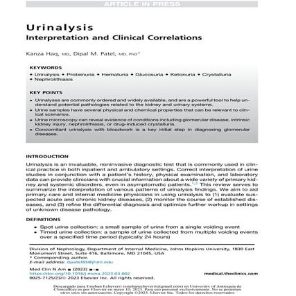 Urinalysis Interpretation and Clinical Correlations.pdf