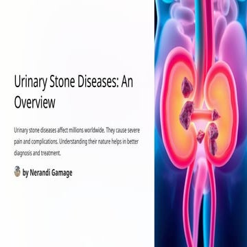 Urinary-Stone-Diseasess An-Overview.pptx