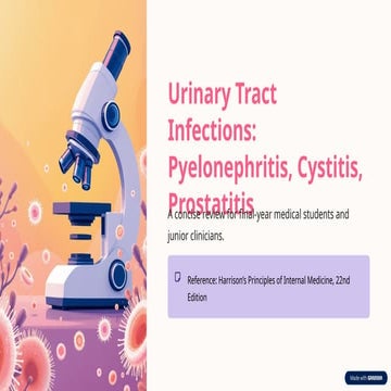 Urinary-Tract-Infections-Pyelonephritis-Cystitis-Prostatitis.pptx