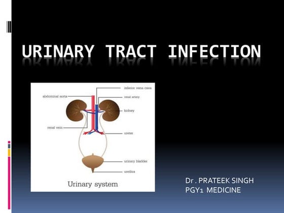 Urinary tract infection | PPT