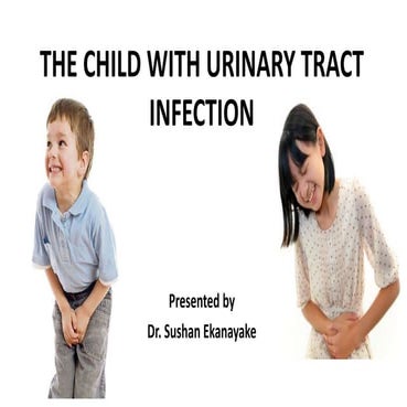 Pediatric urinary tract infection