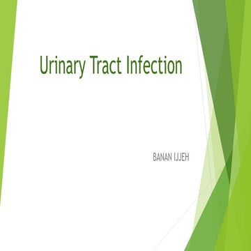 Urinary tract infection | PPT