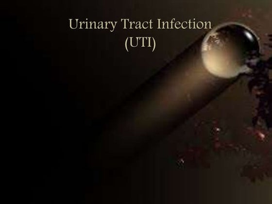 Urinary Tract Infection with Nursing Management | PPT