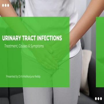 urinary tract infection ppt.pdf | Sexual Conditions | Sexual Health