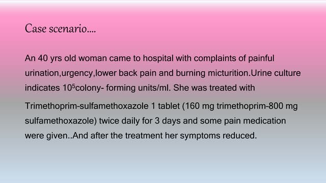 Urinary Tract Infection with Nursing Management | PPTX