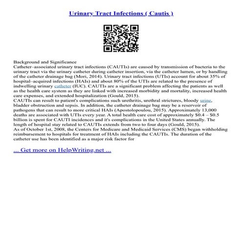 Cauti bundle of care | PPTX