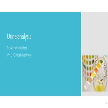 Point of Care Testing-Urine Dipstick Analysis.pptx
