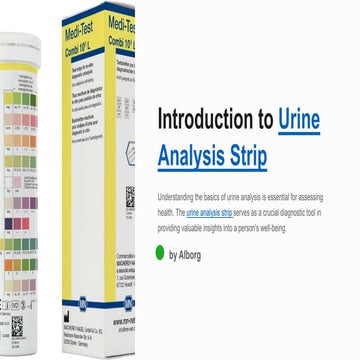 Urine Analysis Strip alborgdx Dubai.pptx