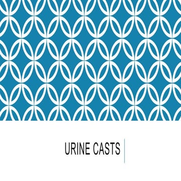 Urine casts | PDF