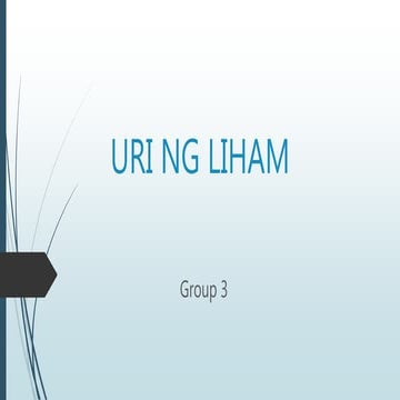 Uri ng liham | PPTX