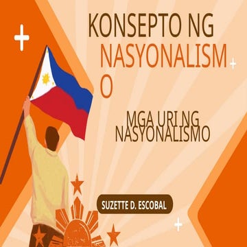 Comprehensive Overview of Types of Nationalism in the Philippines | PPTX