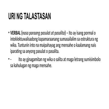 URI NG TALASTASAN,wikang filipinobc.pptx