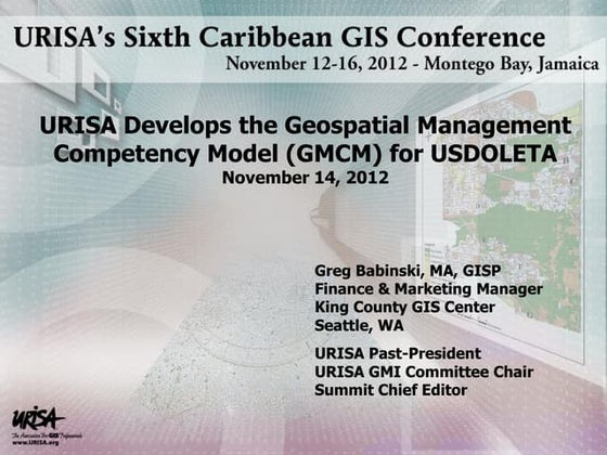 The Geospatial Management Competency Model | PDF