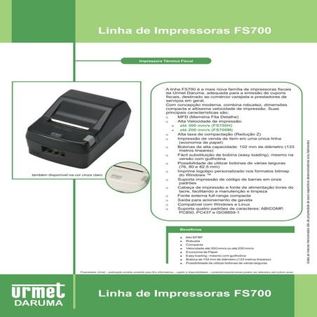 Catálogo impressora Brother HL2270 dw | PDF