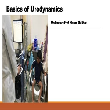 Urodynamics in Posterior urethral valve. Evaluating the bladder ...