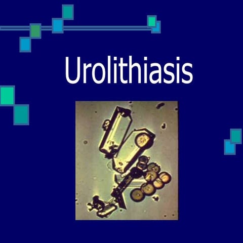 Urolithiasis | PPT