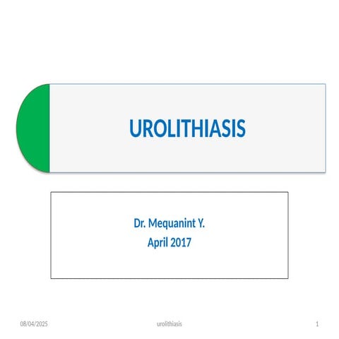 Urolithiasis surgery for c1 students.pptx