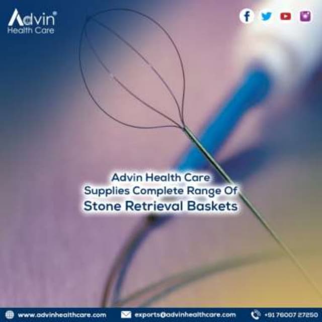 Urology Stone Retrieval Baskets | PPTX