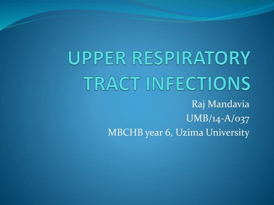 Upper Respiratory Infection (URI) Cheat Sheet | DOCX