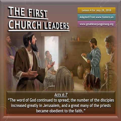 Sabbath school lesson 4, 3rd quarter of 2018 | PPT