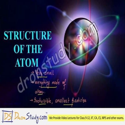Structure of Atom : CBSE Class 9 IX Science Revision Notes | PDF