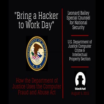 DoJ guidelines for CFAA hacker prosecutions | PDF | Crime & Harmful ...