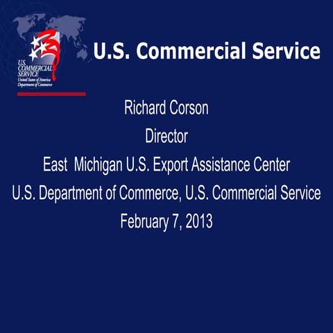 Us dept.-of-commerce-presentation | PDF