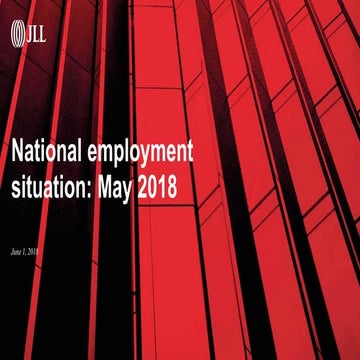 June 2018 U.S. employment update and outlook | PPT
