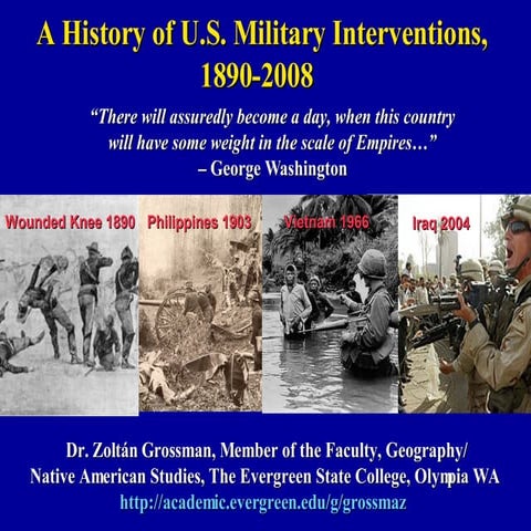 US Interventions History | PPT