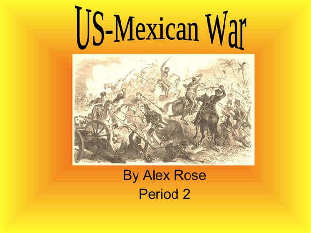 The Mexican War Essay | PDF