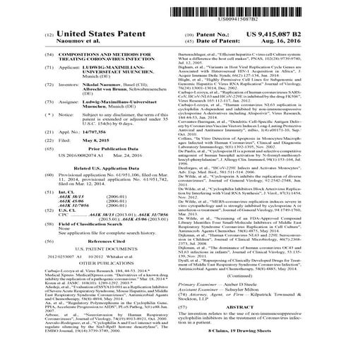 Us Patent US9415087 | PDF