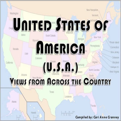 United States of America (Describing by Pictures) | PPTX